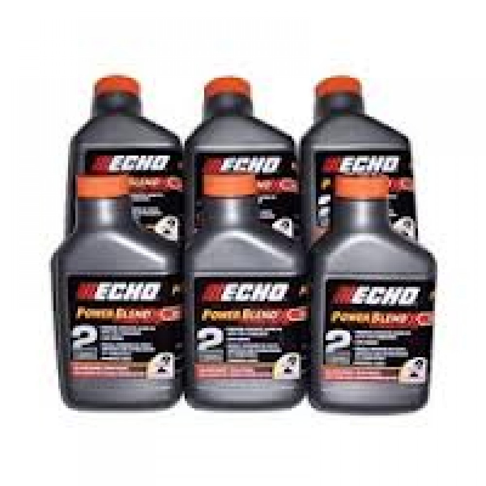 Echo 2 Stroke Power Blend Oil 6-Pack 2 Gallon Mix 6450002 | Mower Source